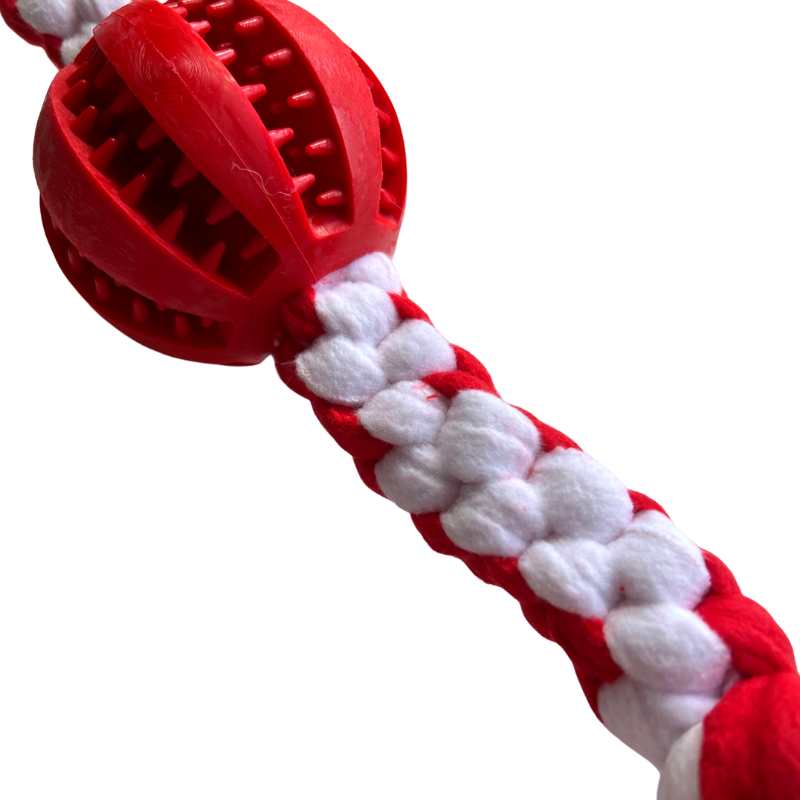 England Dog Tug Toy - Handmade Fleece Tug for Dogs | Snaffle Paws
